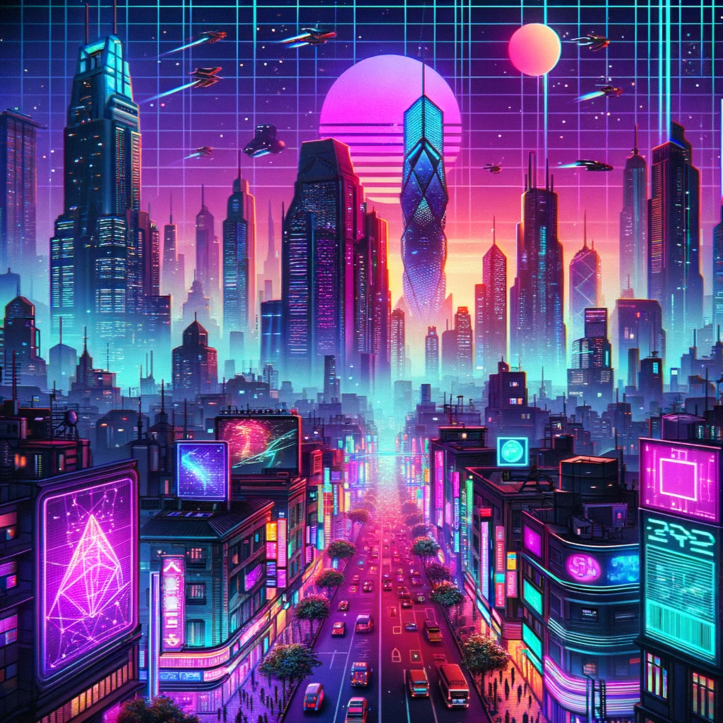 Synthwave and Cyberpunk: Exploring the Aesthetic Overlaps – Newretro.Net