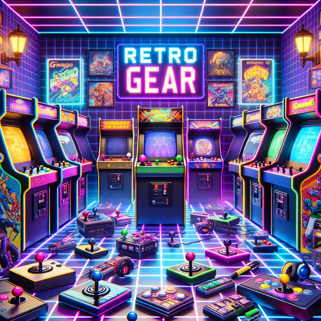 Retro Gaming Gear: Dive into '80s Arcade-Inspired Styles | Newretro.Net