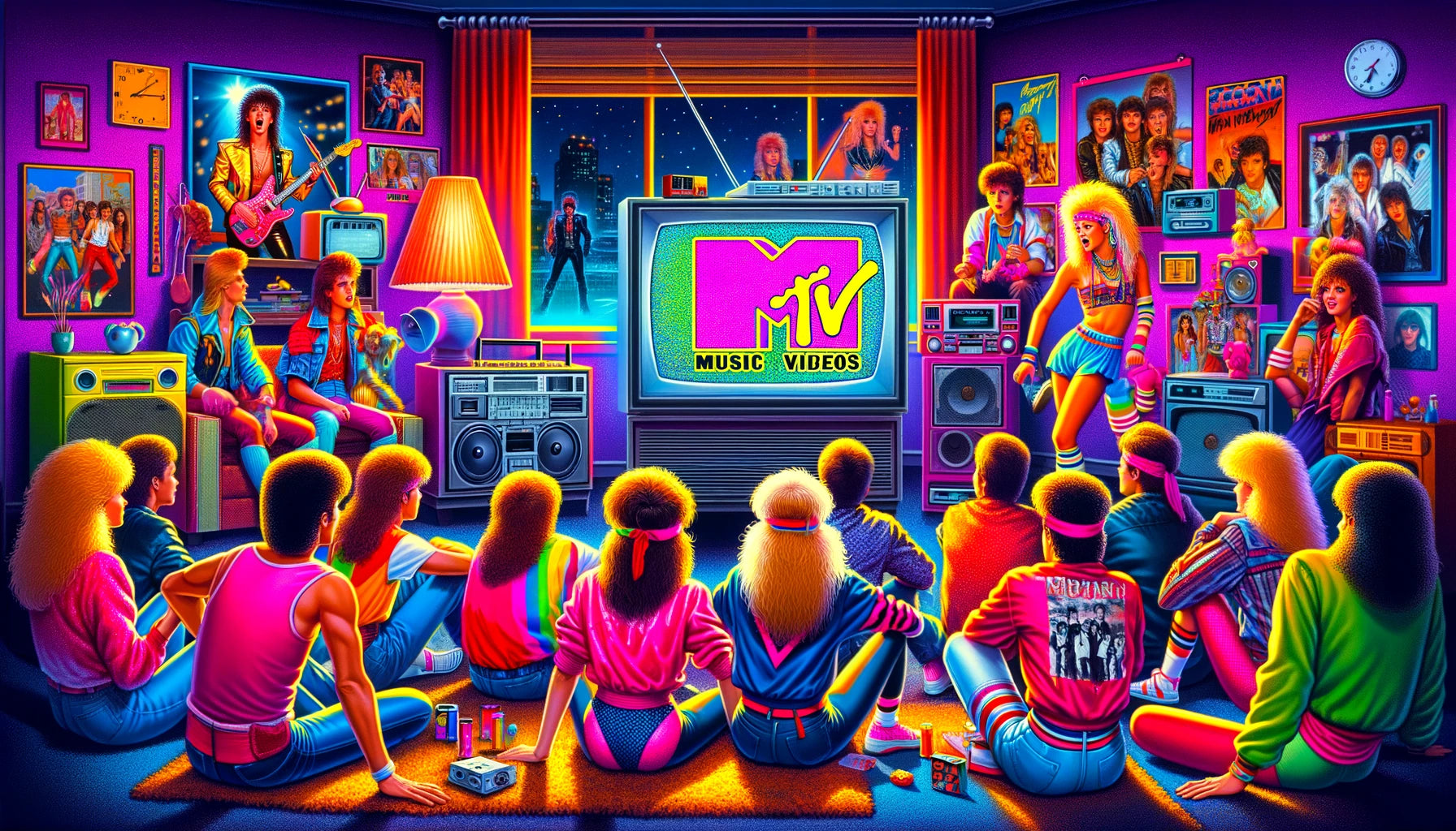 The Impact of MTV and Music Videos on 80s Culture – Newretro.Net