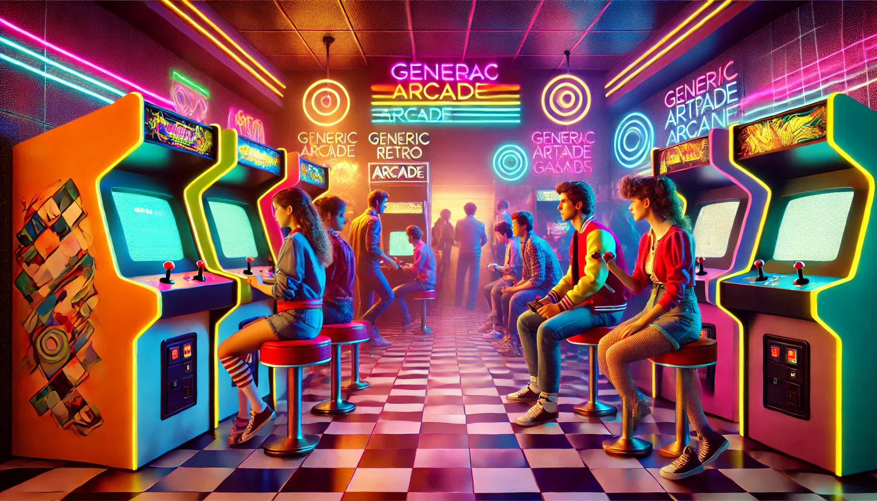 The Evolution of 80s Arcade Games – Newretro.Net