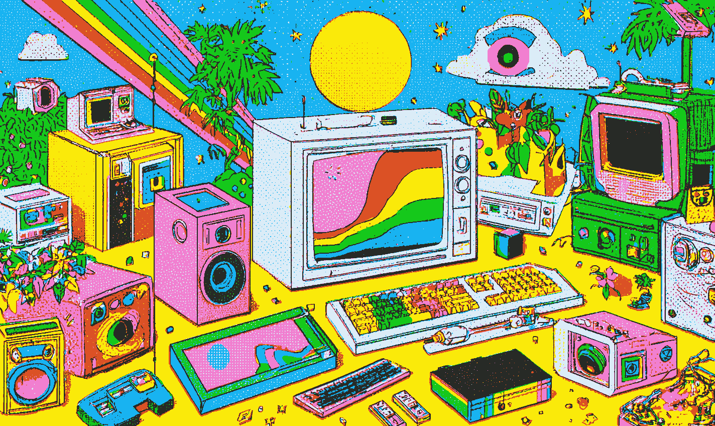 How the ’80s Made Everything Feel Like It Had More Color – Newretro.Net