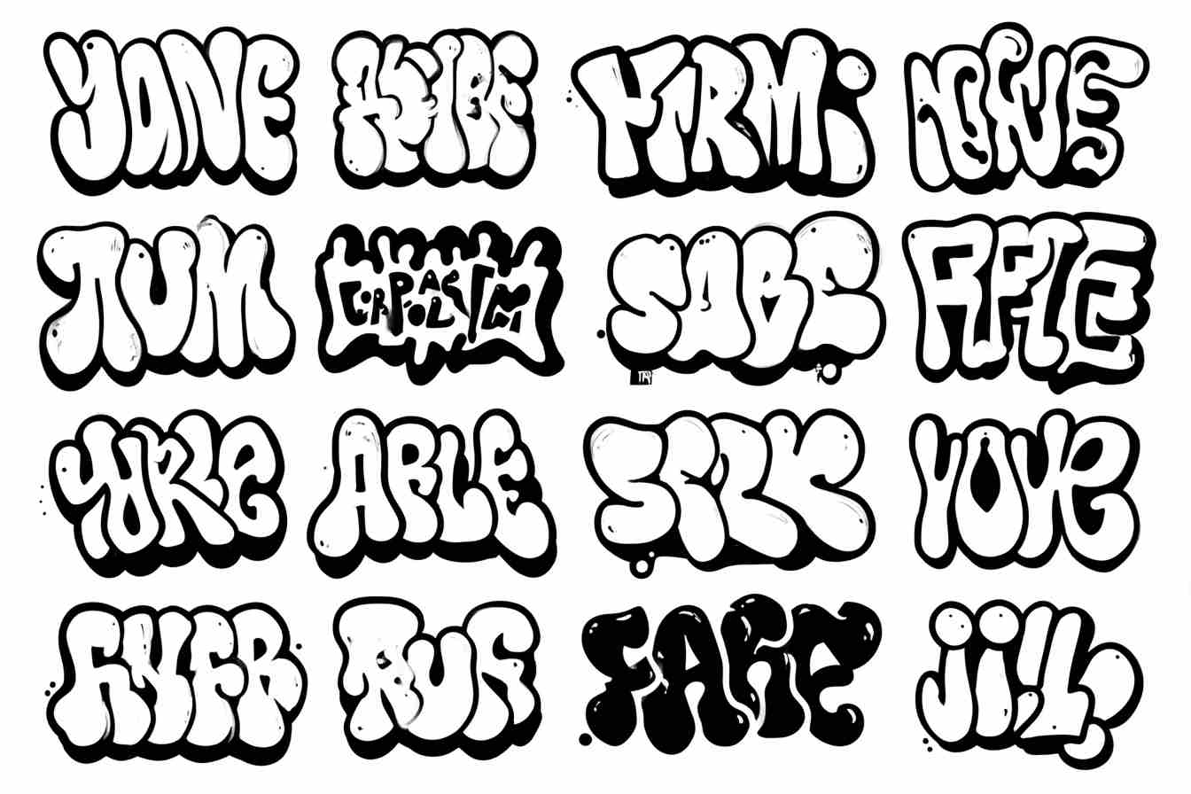 The Joy of Writing Your Name in Bubble Letters Everywhere – Newretro.Net