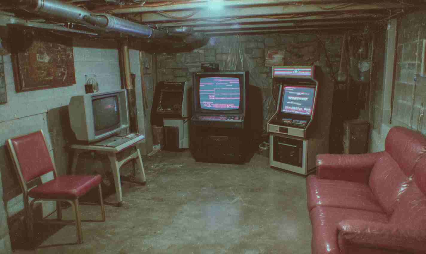 Why Every Basement Looked the Same in the ’80s – Newretro.Net